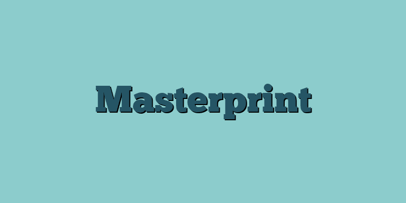 Masterprint - Graficas e Imprentas