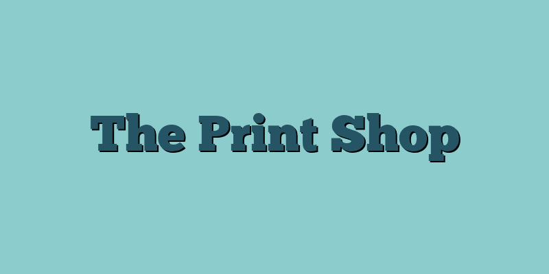 The Print Shop - Graficas e Imprentas